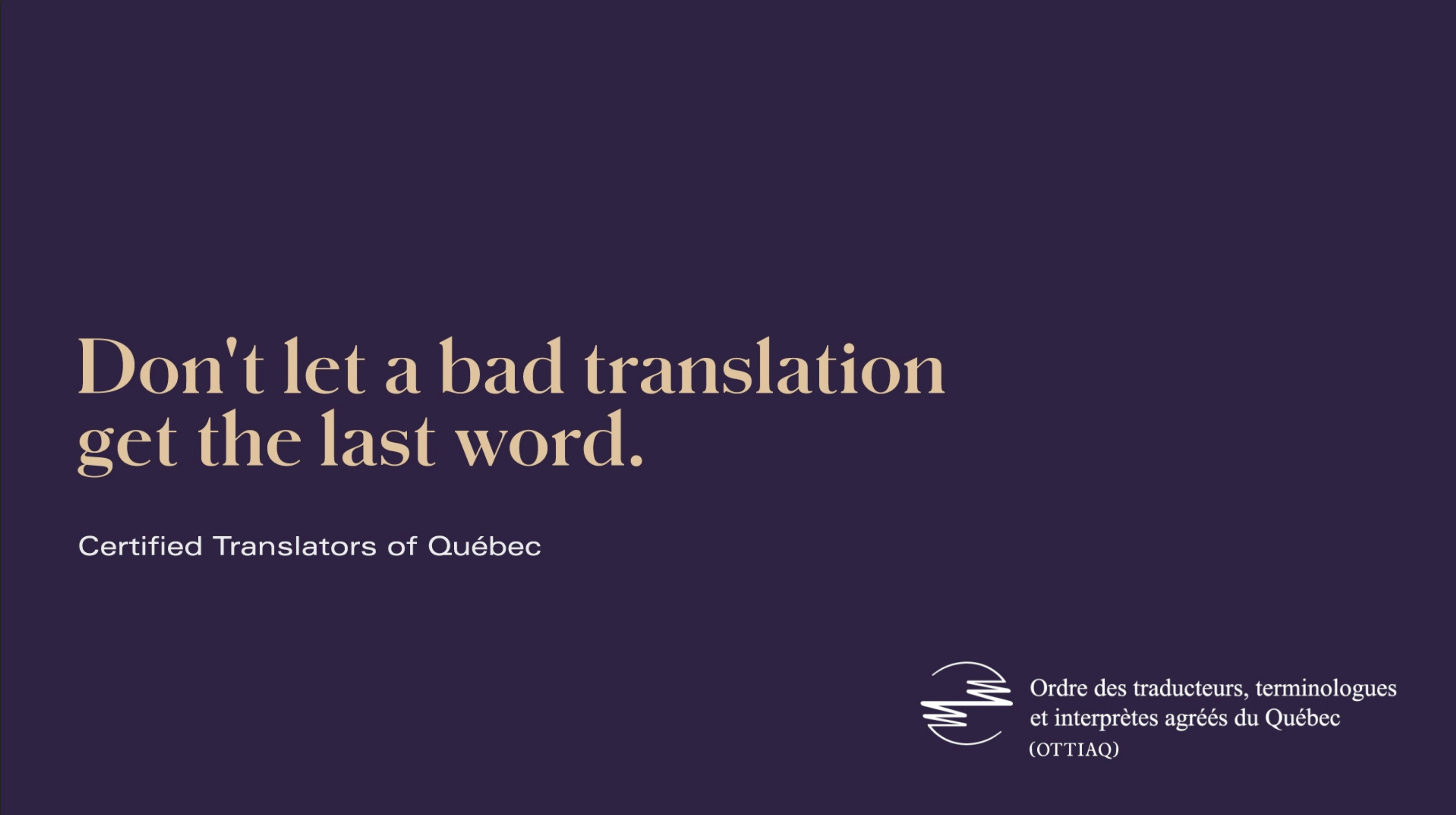The dangers of a bad translation | Camden Advertising